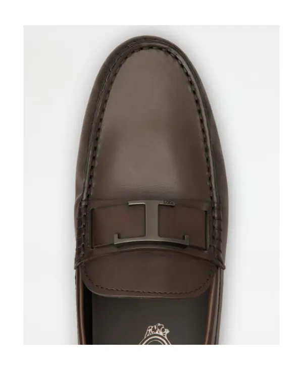 TOD'S City Almond-toe Loafers