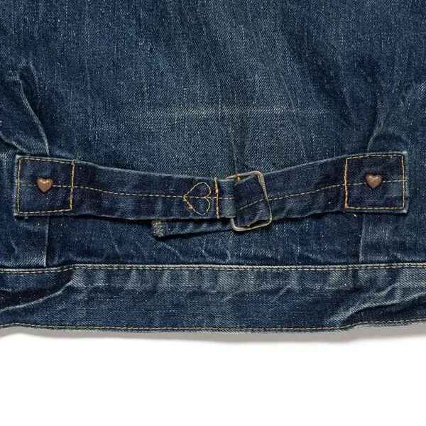 HUMAN MADE Denim Work Jacket With Embroidered Duck Motif - Indigo