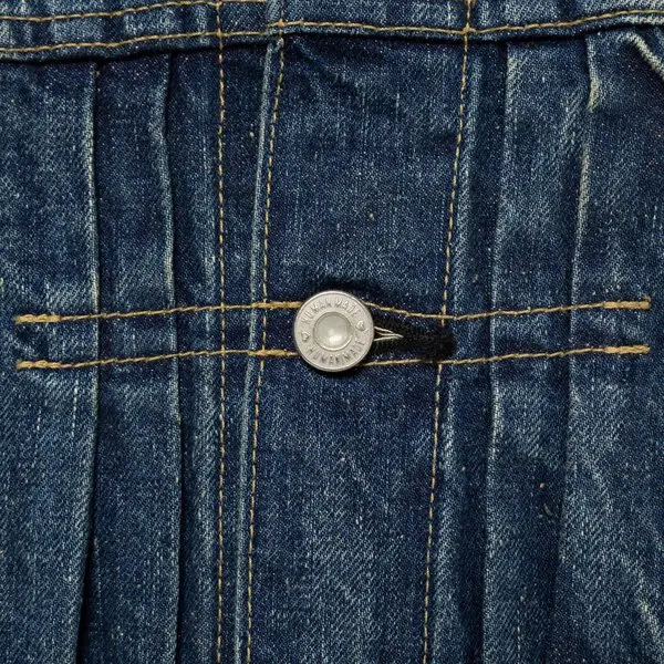 HUMAN MADE Denim Work Jacket With Embroidered Duck Motif - Indigo