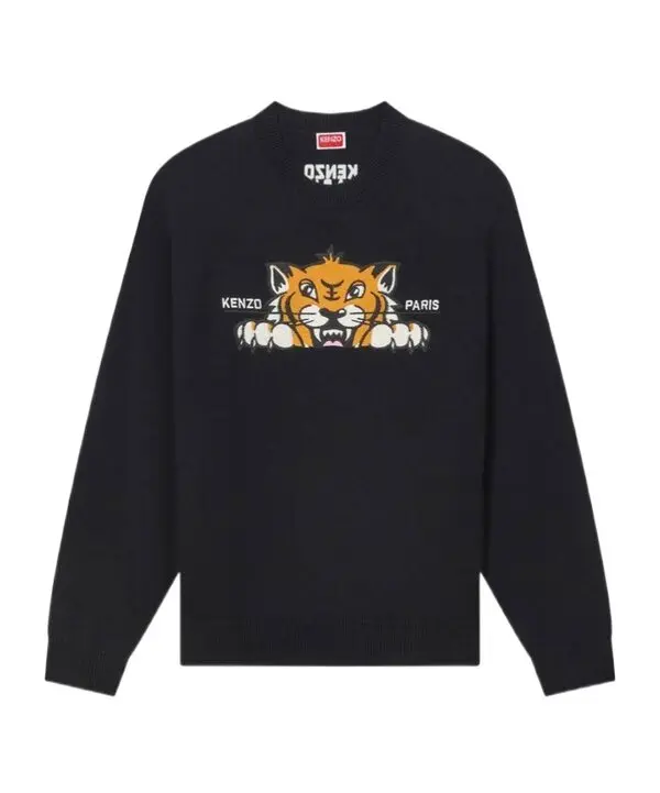 Kenzo Happy Tiger Embroidered Jumper