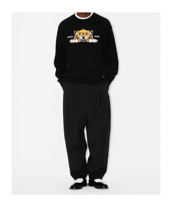 Kenzo Happy Tiger Embroidered Jumper