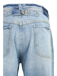 MAISON MARGIELA Straight-leg Cropped Jeans With Raw Edges