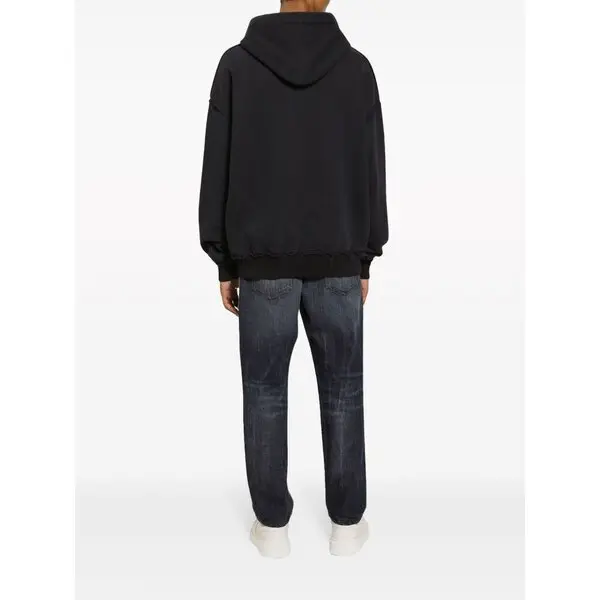 Dolce & Gabbana Graphic Print Hoodie - Blue