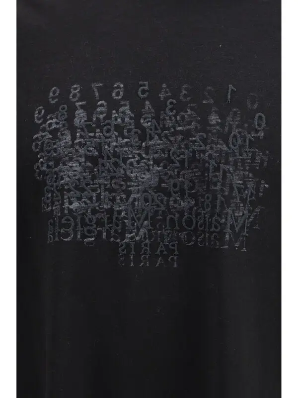 MAISON MARGIELA Numeric Logo Printed T-shirt