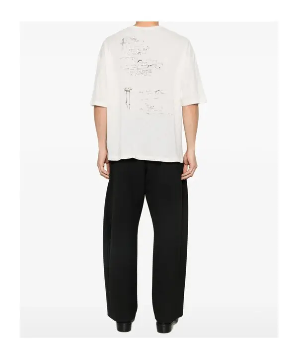 ANN DEMEULEMEESTER Dieter Wild Wind Blows High Comfort T-shirt