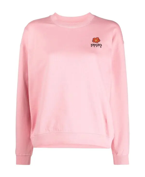 Kenzo Boke Flower Crest Sweatshirt - Pink