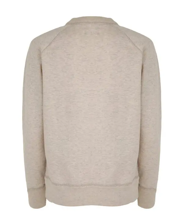 Isabel Marant Étoile Milla Logo Sweatshirt - Nude