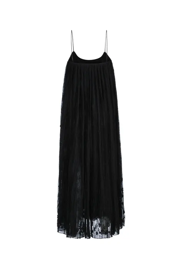TOTEME Floral Tulle Midi Slip Dress