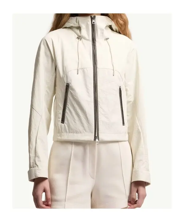 Moncler Lasanca Hooded Jacket - Beige