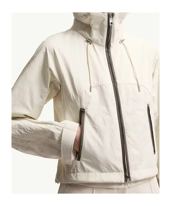 Moncler Lasanca Hooded Jacket - Beige