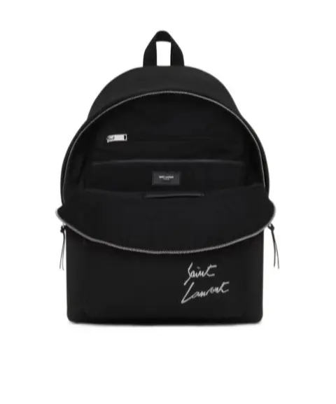 Saint Laurent Zip-up City Backpack