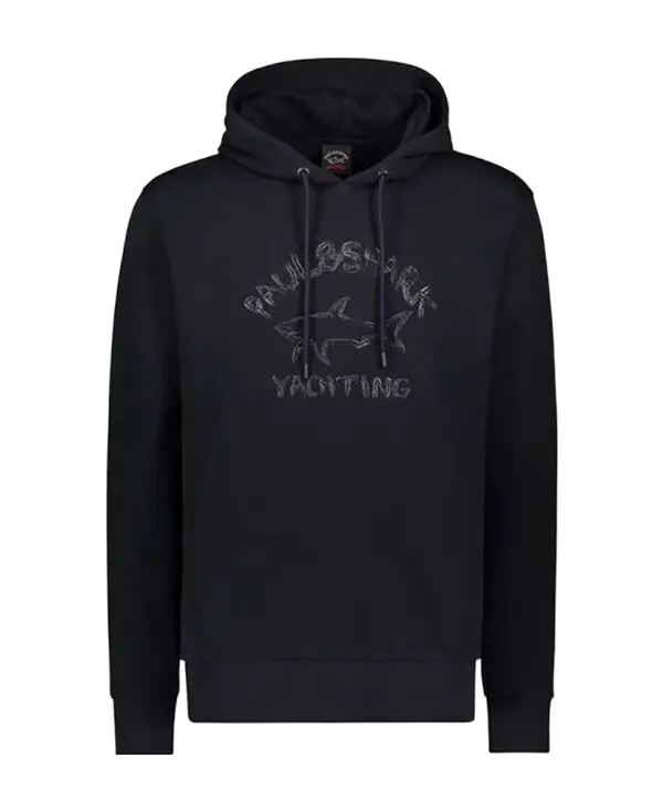 Paul & Shark Logo-print Long-sleeve Hoodie - No
