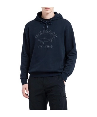 Paul & Shark Logo-print Long-sleeve Hoodie - No
