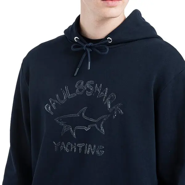 Paul & Shark Logo-print Long-sleeve Hoodie - No