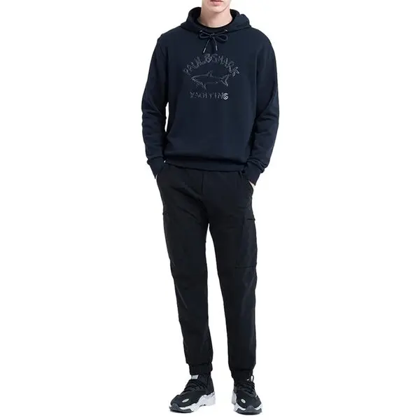 Paul & Shark Logo-print Long-sleeve Hoodie - No