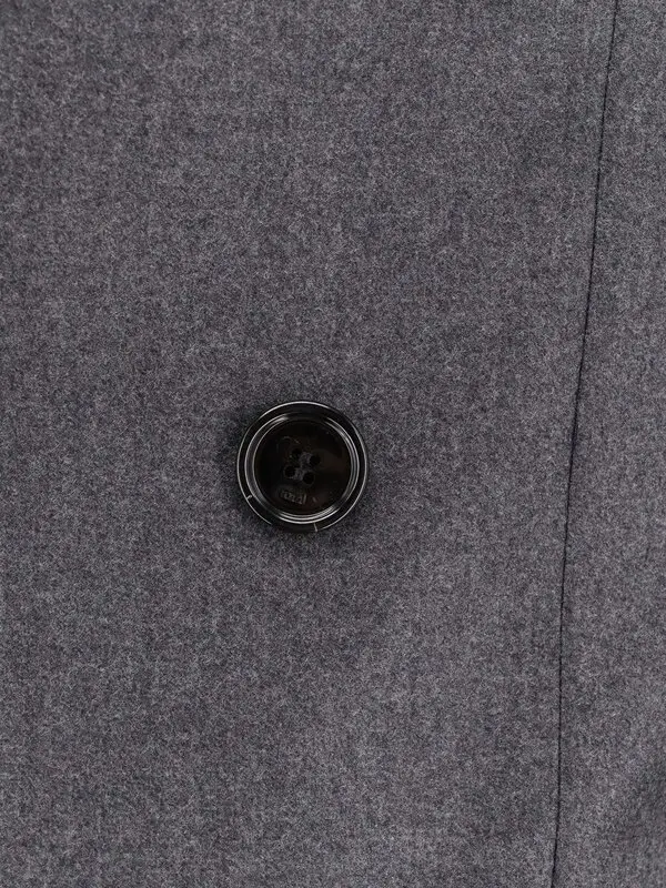 Ami Double Breasted Tailored Blazer - Black