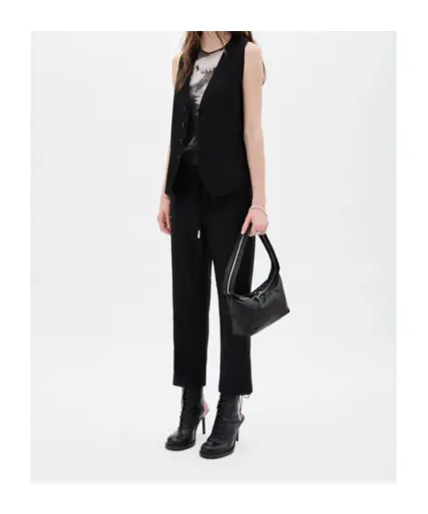 ANN DEMEULEMEESTER Charlotte Button-fastening Waistcoat