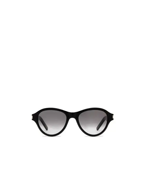 Saint Laurent Oval Frame Sunglasses - Gray