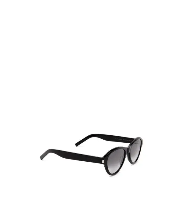 Saint Laurent Oval Frame Sunglasses - Gray