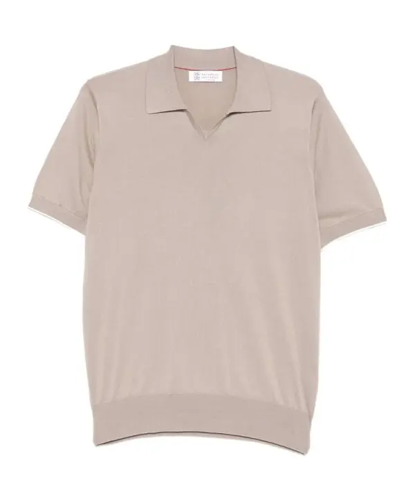 Brunello Cucinelli Short-sleeved Polo Shirt