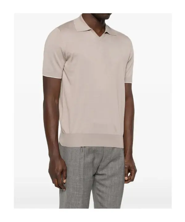 Brunello Cucinelli Short-sleeved Polo Shirt