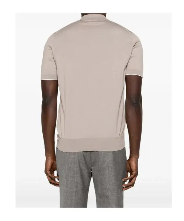 Brunello Cucinelli Short-sleeved Polo Shirt