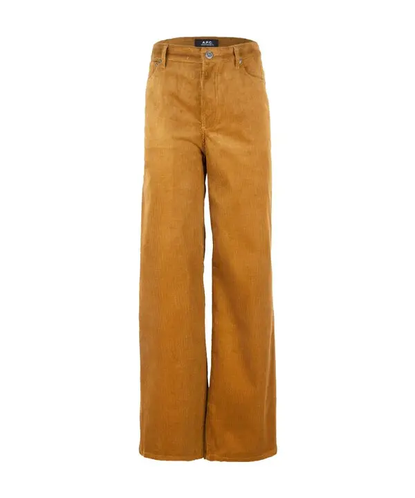 A.p.c. Corduroy Straight Leg Trousers