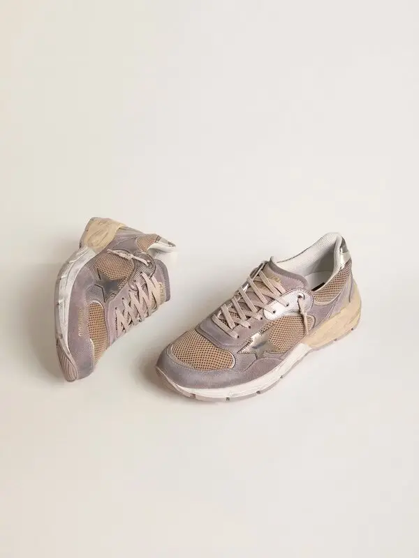 GOLDEN GOOSE Dad Star Lace-up Sneakers - Nude