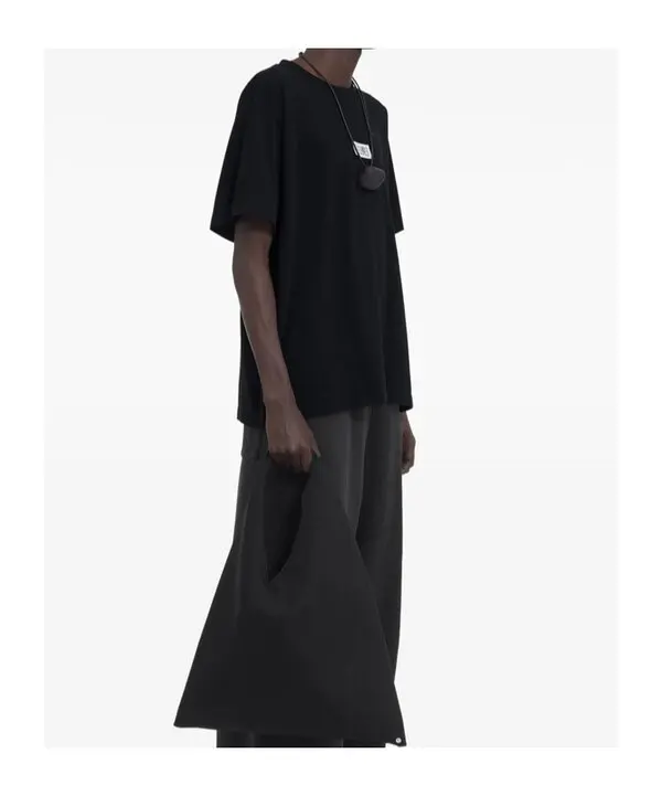MAISON MARGIELA Short Sleeved Crewneck T-shirt - Black