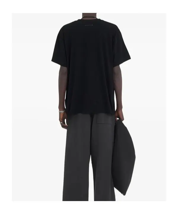 MAISON MARGIELA Short Sleeved Crewneck T-shirt - Black