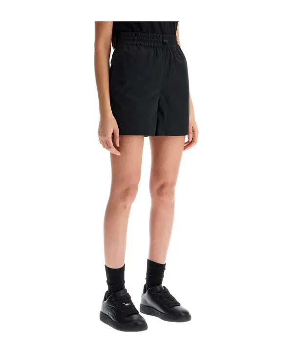 Burberry Logo-appliqué Elasticated Waist Shorts