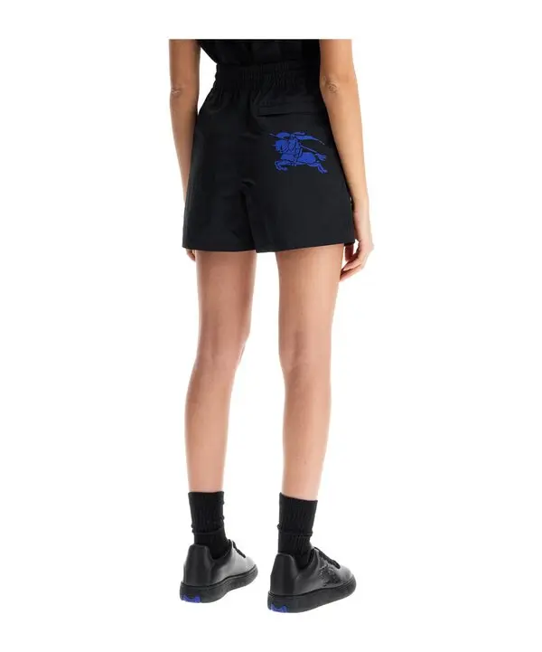 Burberry Logo-appliqué Elasticated Waist Shorts
