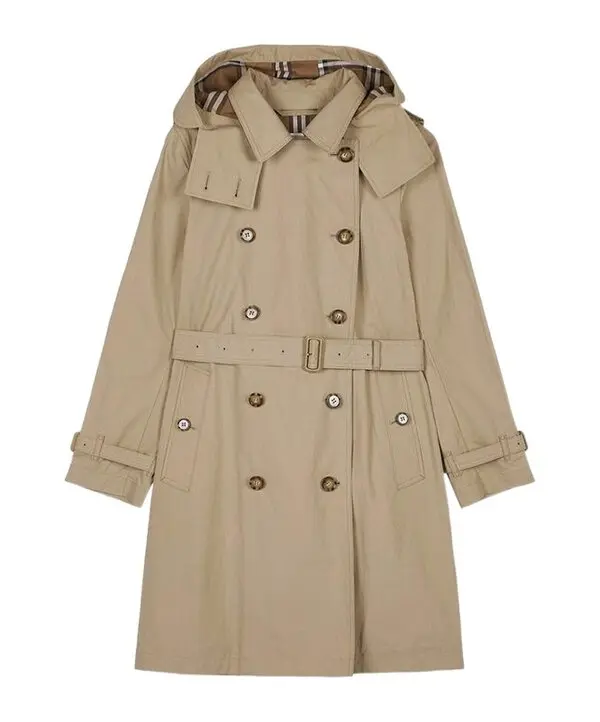 Burberry Telford Hooded Windbreaker - Beige