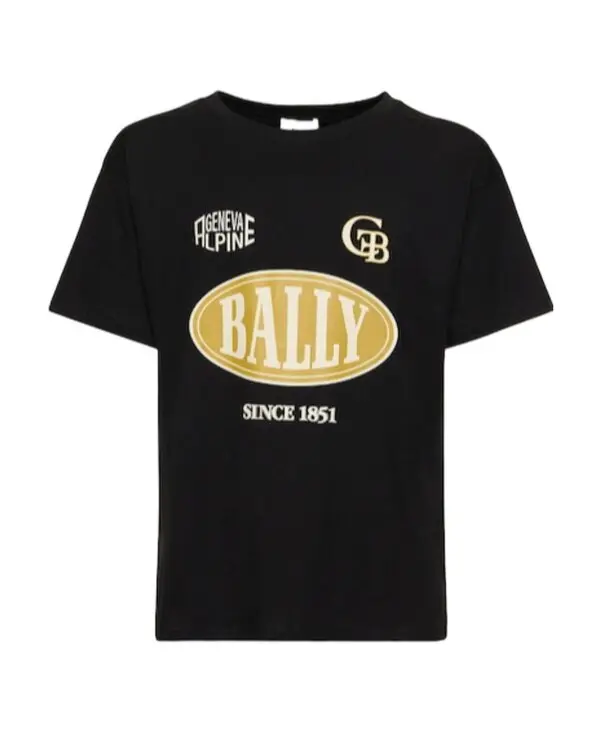 Bally Logo Cotton T-shirt