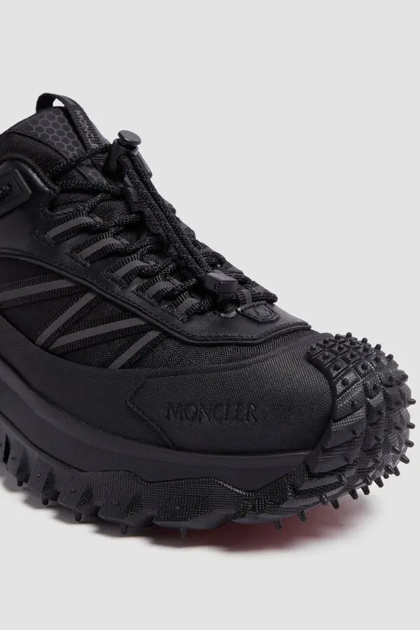 Moncler Trailgrip Gtx Lace-up Sneakers - Black