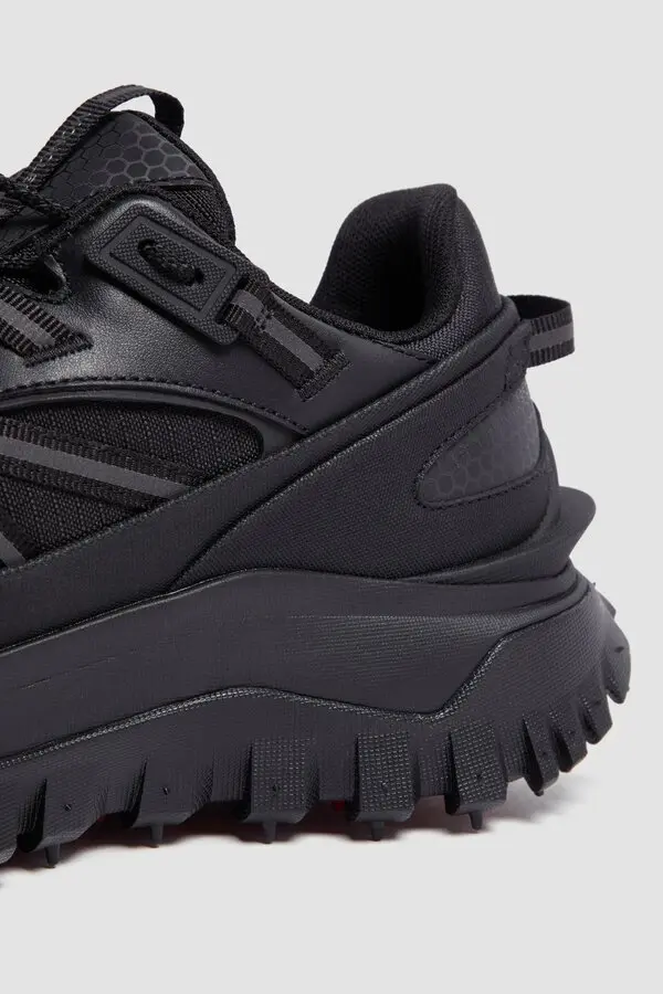 Moncler Trailgrip Gtx Lace-up Sneakers - Black