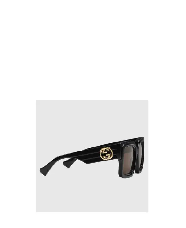 Gucci Oversized Acetate Frame Sunglasses