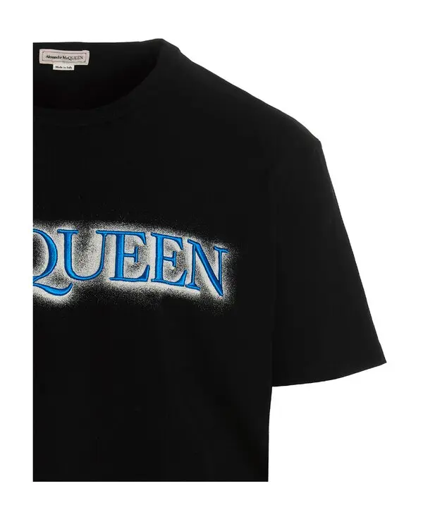 Alexander McQueen Logo Printed Crewneck T-shirt