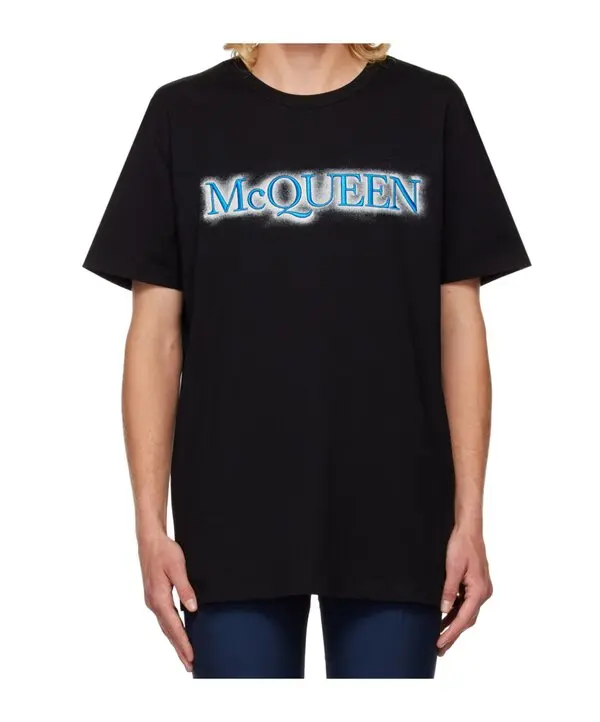 Alexander McQueen Logo Printed Crewneck T-shirt