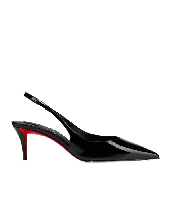 CHRISTIAN LOUBOUTIN Miss Z Slingback Pumps - Black