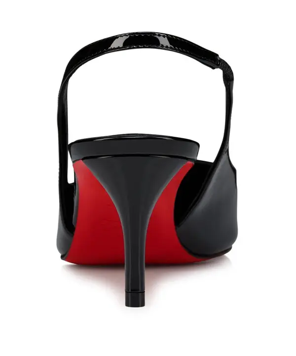 CHRISTIAN LOUBOUTIN Miss Z Slingback Pumps - Black
