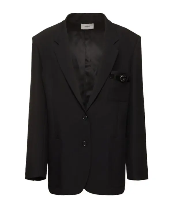 Coperni Tailored Suit Coat - Black