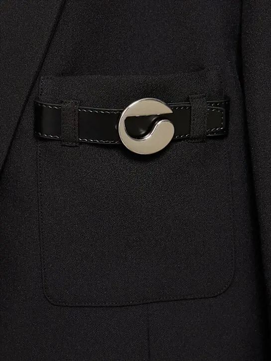 Coperni Tailored Suit Coat - Black