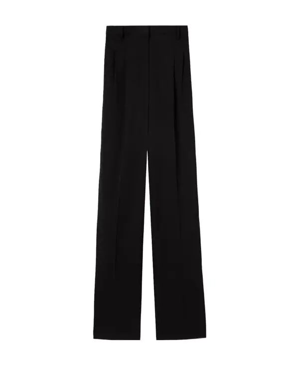 Burberry Tailored Wool Jumpsuit - Black