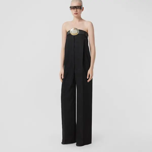Burberry Tailored Wool Jumpsuit