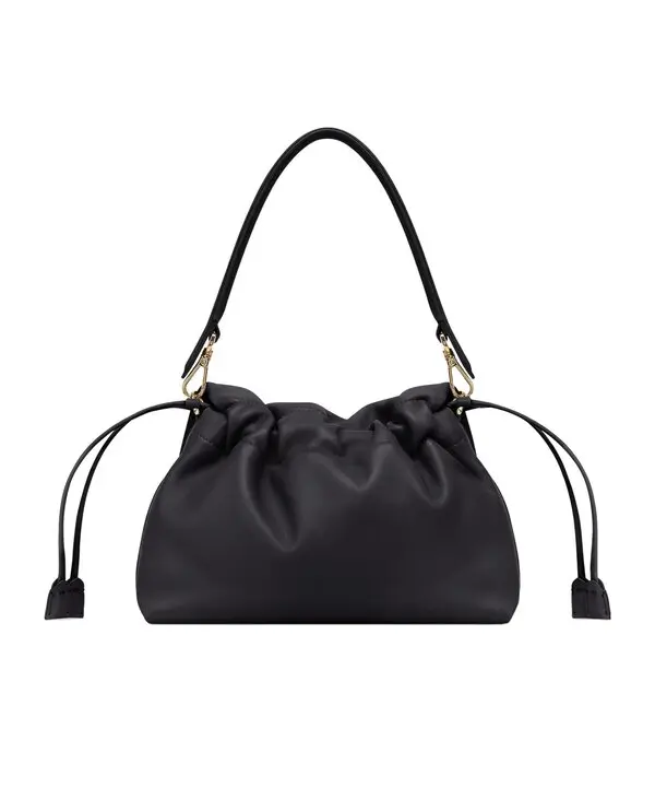Fendi Mamma Baguette Medium Shoulder Bag - Black