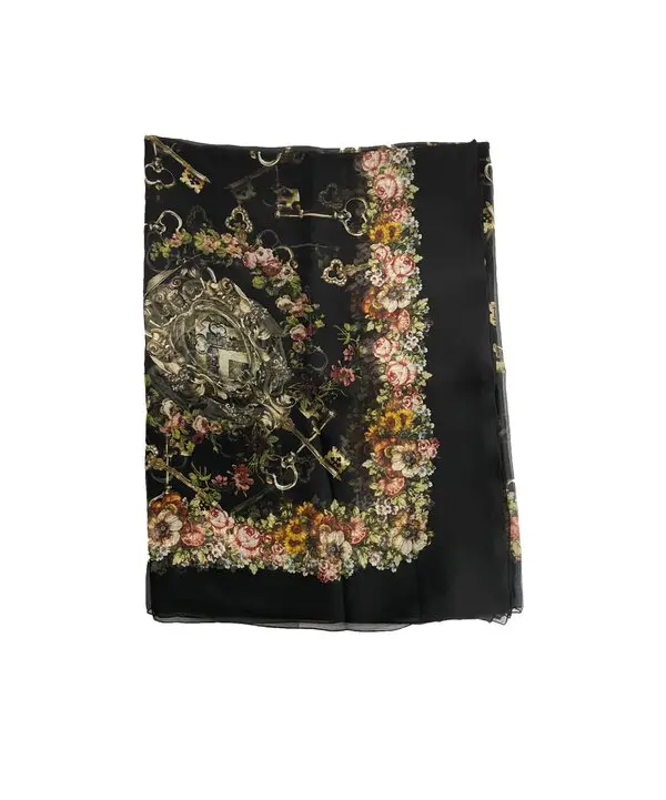 Dolce & Gabbana Printed Silk Scarf