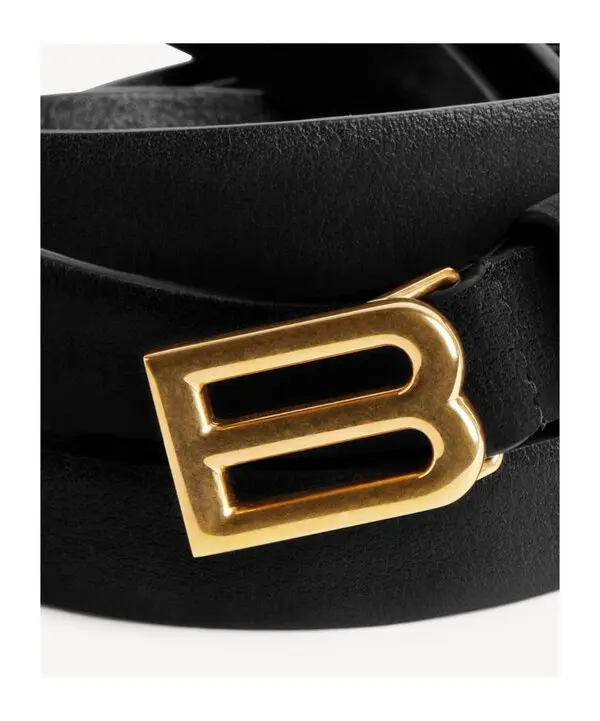 Balenciaga Bolero B Leather Belt