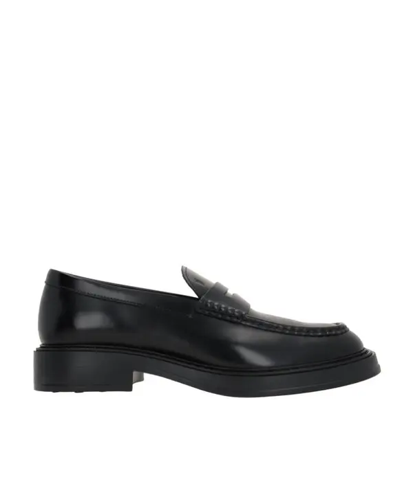 TOD'S Almond Toe Penny Loafers