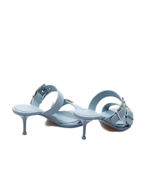 Alexander McQueen Buckled High Heel Sandals